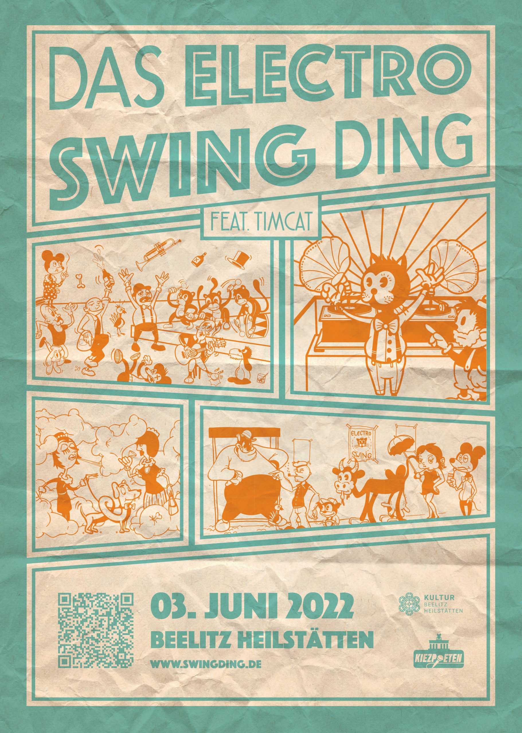 Das Electro Swing Ding ☆ OPEN AIR ☆ feat. Timcat | Berlin